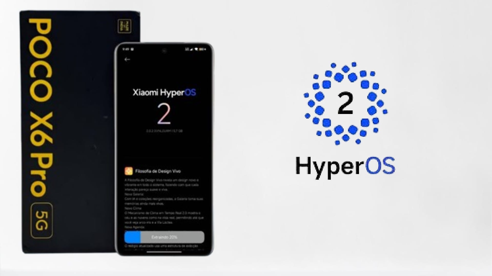 Xiaomi libera HyperOS 2 para o POCO X6 Pro em mais regiões